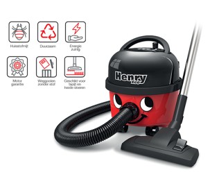 Stofzuiger Numatic Henry Compact HVR160ECO - rood - | Aangeenbrug Electro